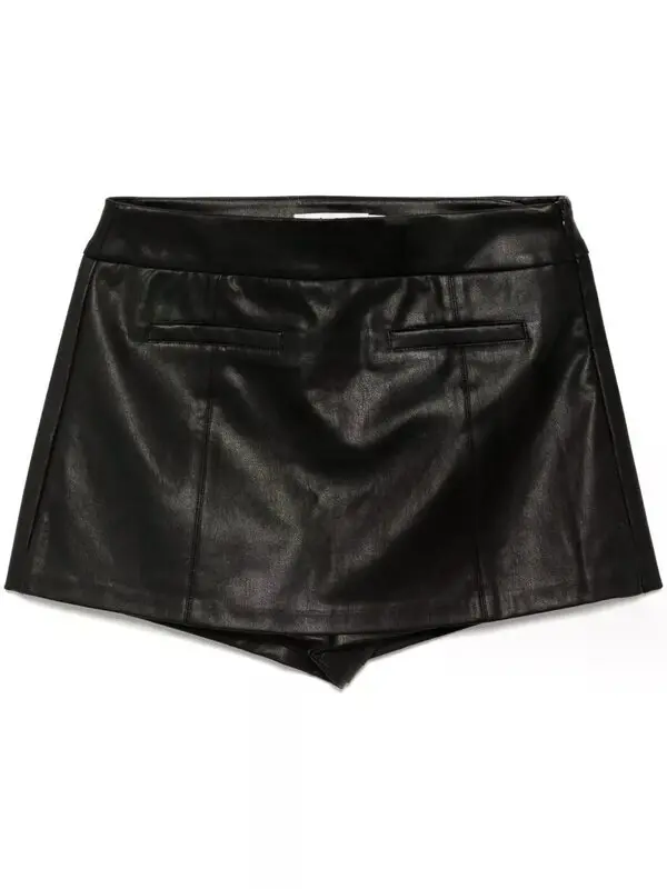 B+AB Faux-leather Shorts