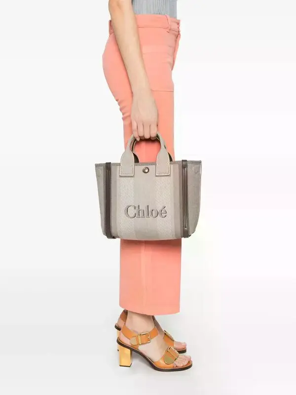 Chloé Small Carry Tote Bag - Brown