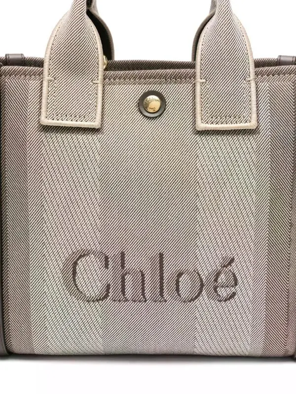 Chloé Small Carry Tote Bag - Brown