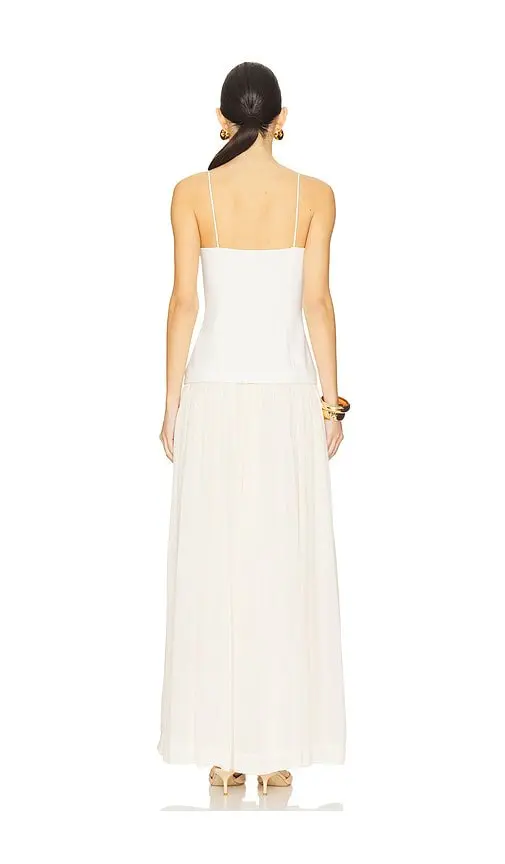 pardes dress in ivory EAVES - Strapless
