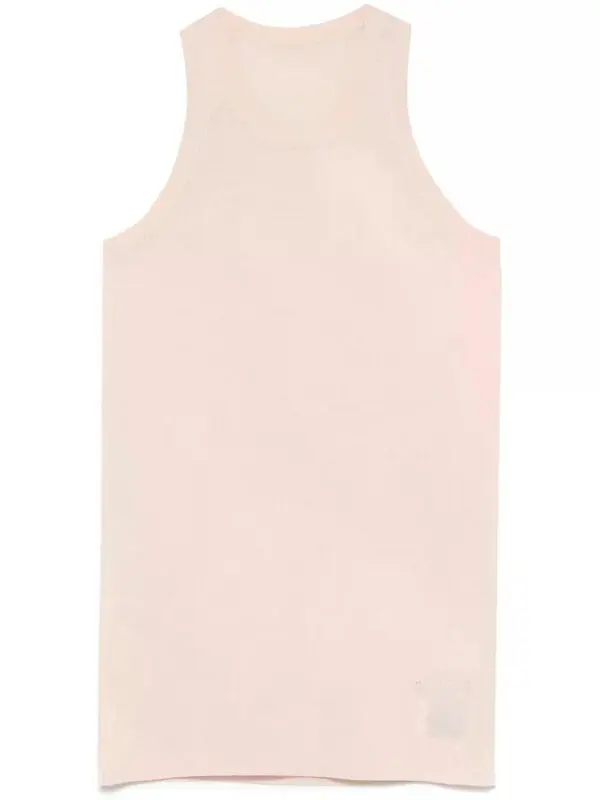 Frenckenberger Knitted Tank Top - Pink