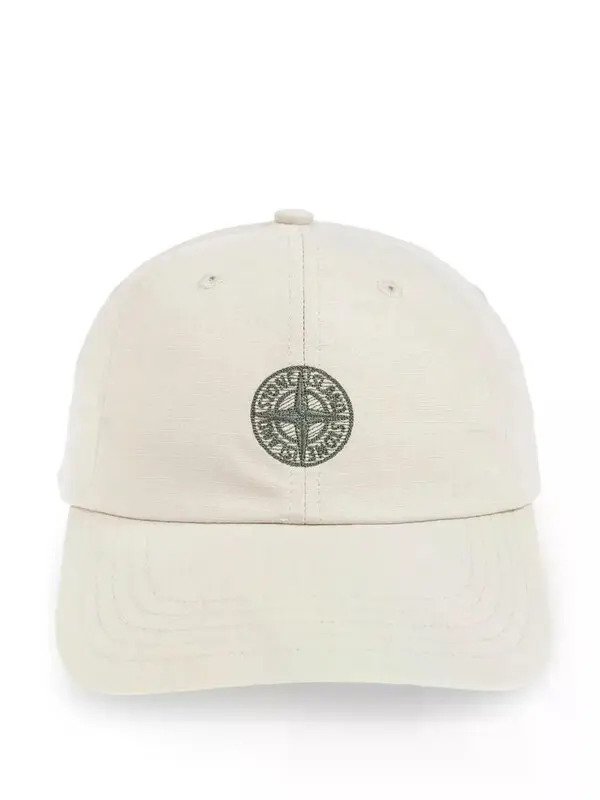 Stone Island Compass-motif Cap - Neutrals