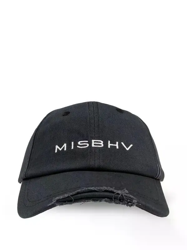 MISBHV Logo-embroidered Cap - Black