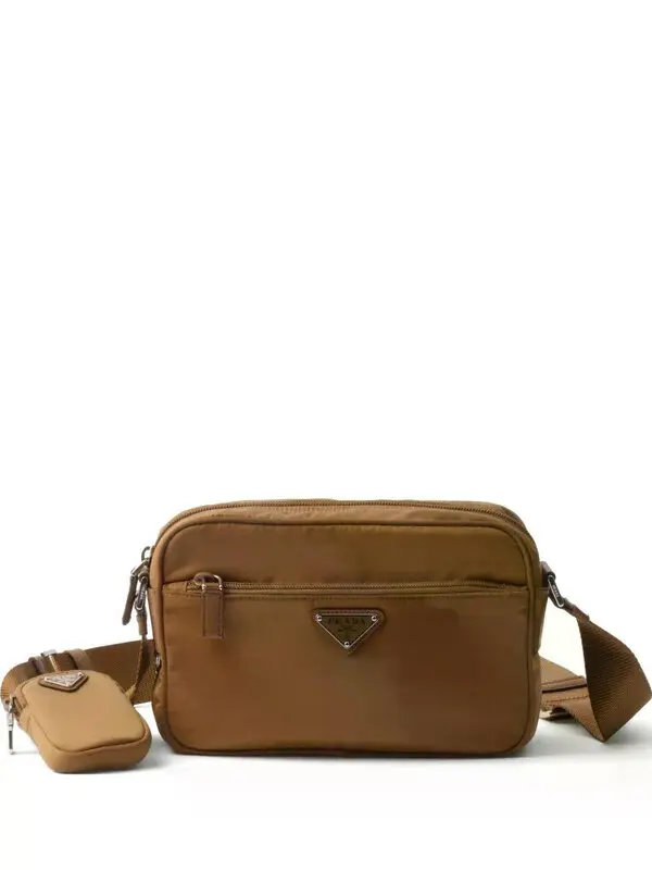 Prada Re-nylon Shoulder Bag - Brown