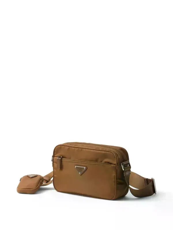 Prada Re-nylon Shoulder Bag - Brown