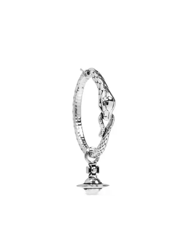 VIVIENNE WESTWOOD Albane Single Earring - Silver