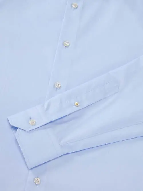 Robert Talbott Reynolds Twill Contemporary Fit Shirt - Light Blue