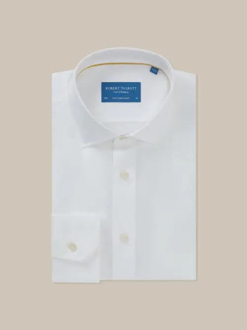 Robert Talbott Reynolds Twill Classic Fit Shirt - White