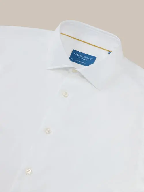 Robert Talbott Reynolds Twill Classic Fit Shirt - White