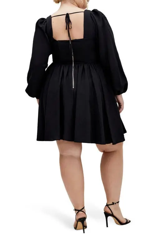 City Chic Cordelia Long Sleeve Minidress