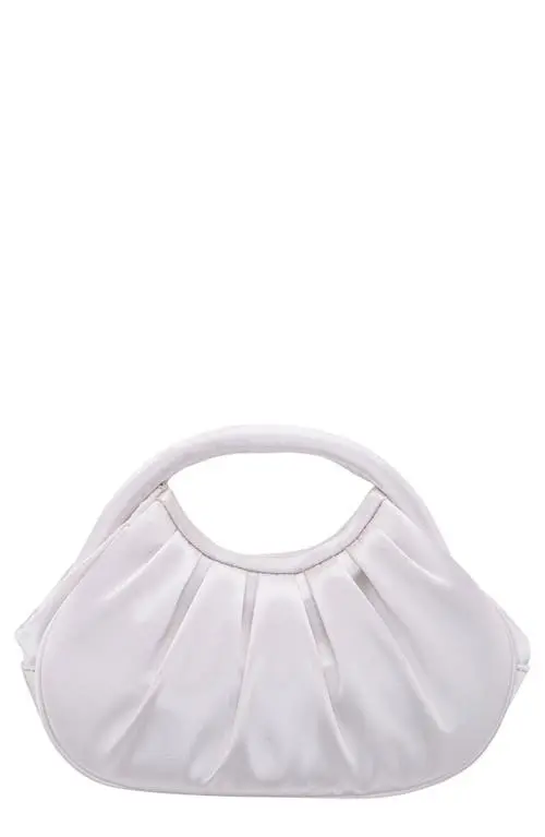 Nina Bren Top Handle Bag - Ivory