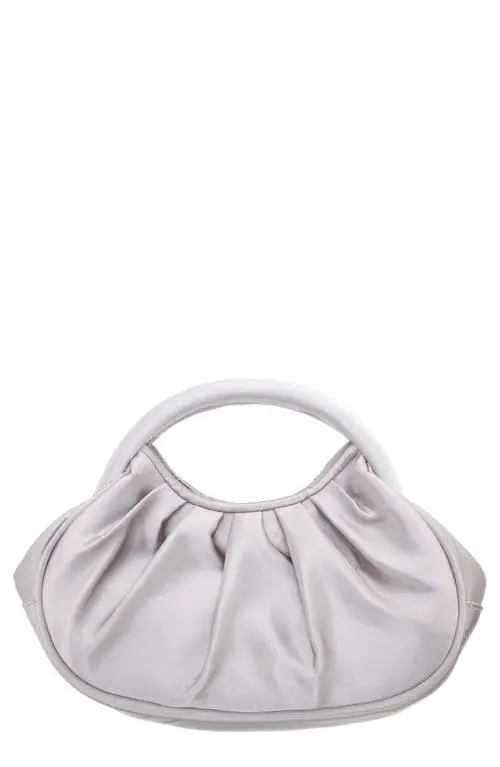Nina Bren Top Handle Bag - Silver