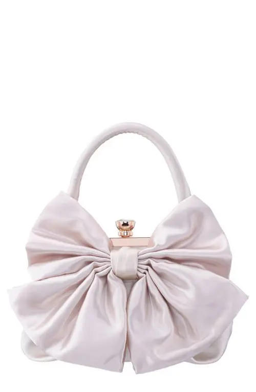Nina Sienna Top Handle Bag - Ivory