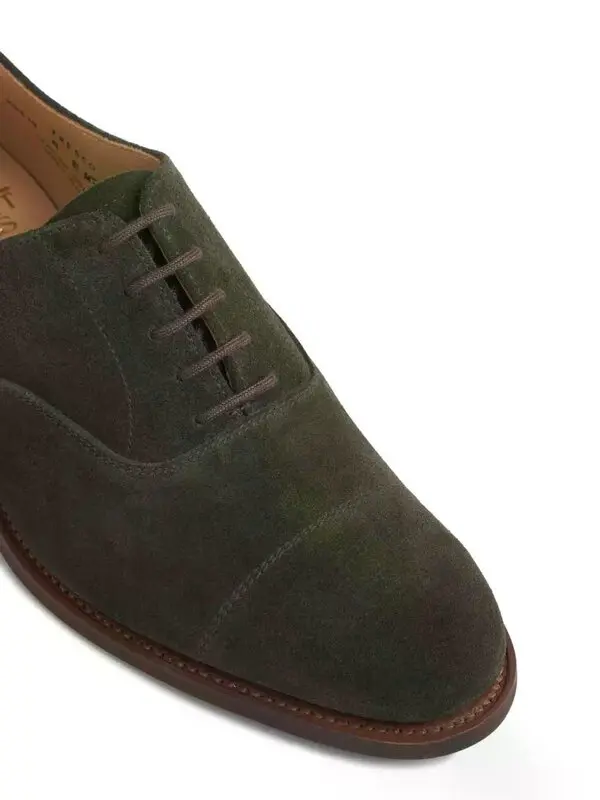 Crockett & Jones Suede Oxford Shoes