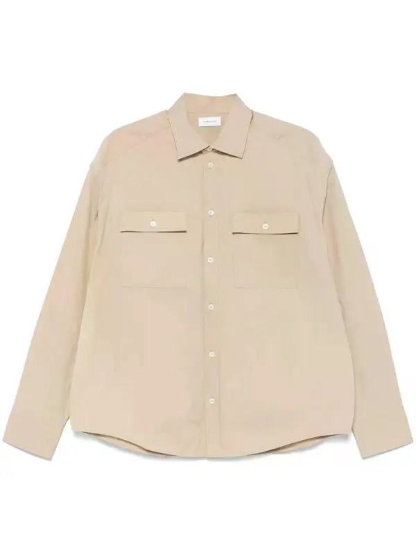 FERRAGAMO Logo-embroidered Shirt