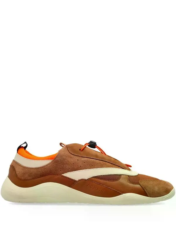 VIC MATIE Leather Sneakers - Brown