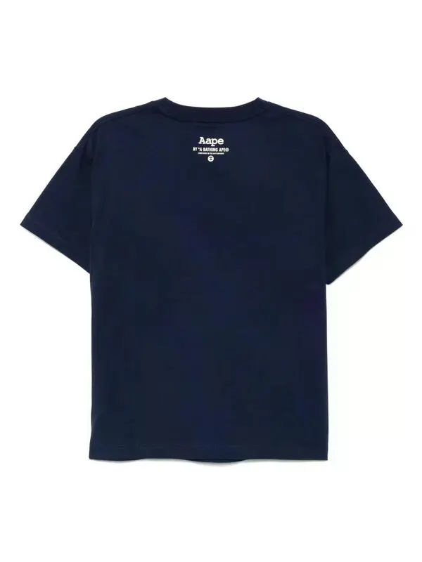 A BATHING APE Aape * Moonface Logo T-shirt