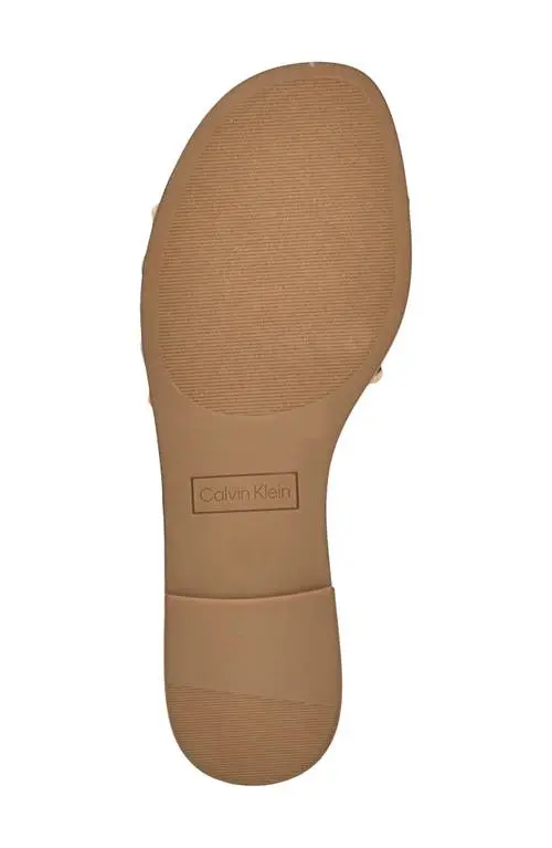 Calvin Klein Kendell Slide Sandal - Black/natural