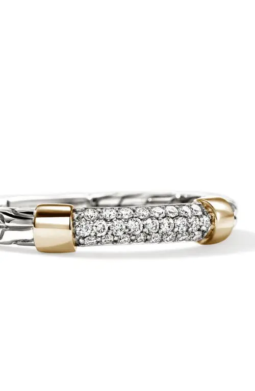 John Hardy Essentials Diamond Band Ring