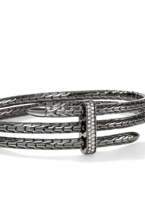 John Hardy Spear Diamond Cuff