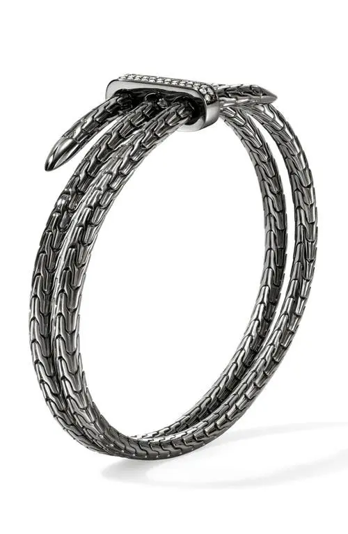 John Hardy Spear Diamond Cuff