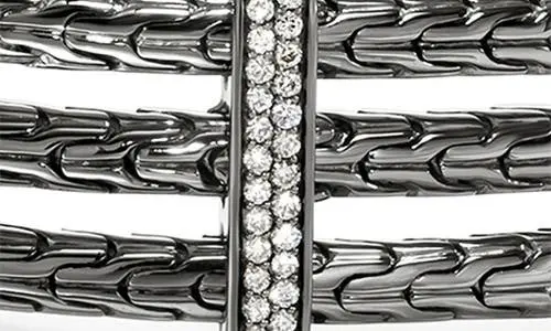 John Hardy Spear Diamond Cuff