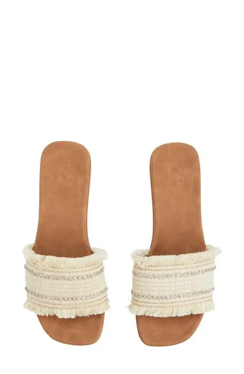 Roxy Positano Fringe Slide Sandal
