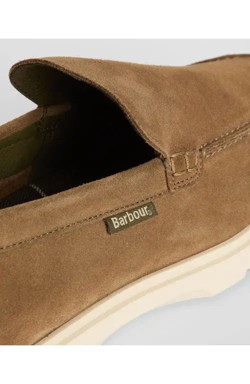 Barbour Carty Moc Toe Loafer - Taupe