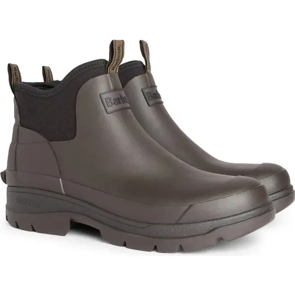 Barbour Ridge Wellington Boots - Dark Brown