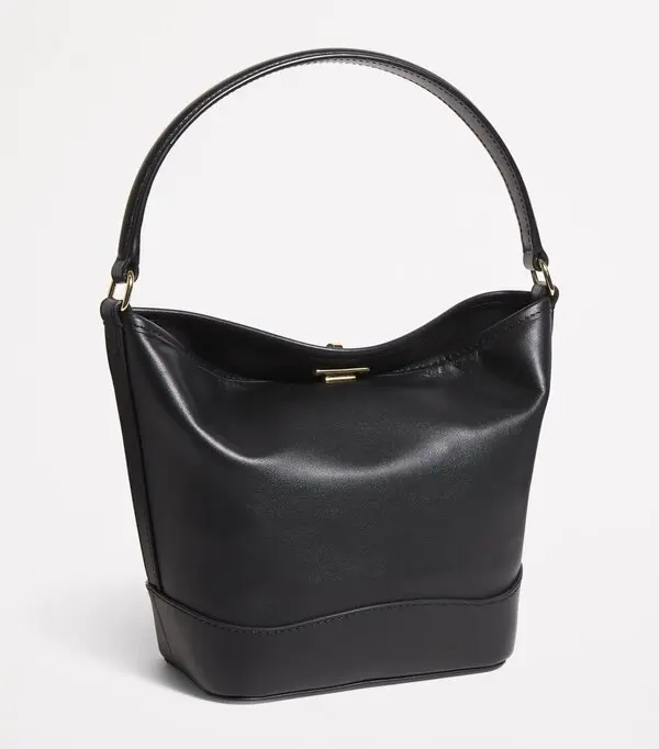 Sandro Leather Bucket Bag