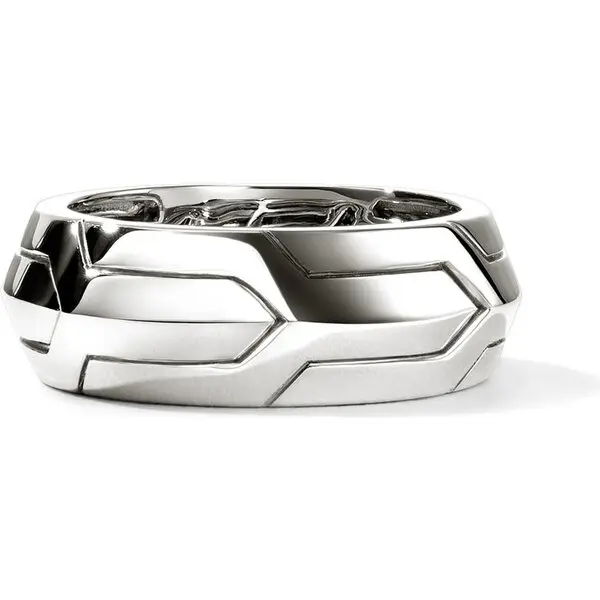John Hardy Sterling Icon 50 Ring - Silver
