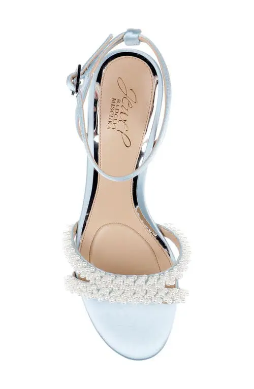 Badgley Mischka Ninnette Embellished Sandal - Sky Blue