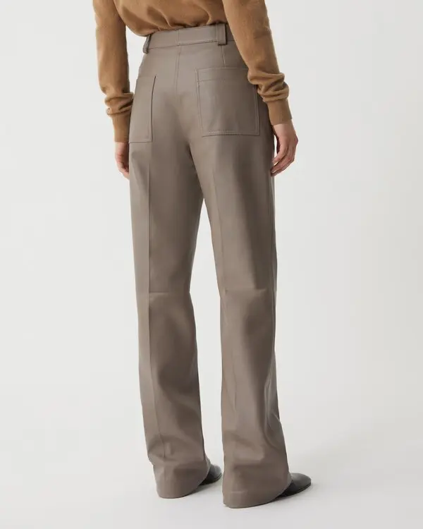 Veronica De Piante Avery Nappa Leather Trousers