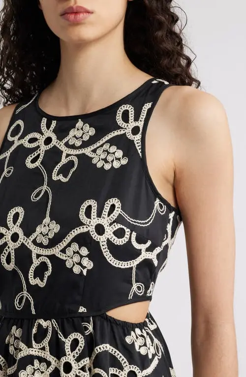 sam edelman rope embroidered eyelet maxi dress Sam Edelman Women's Rope-Embroidered Eyelet Dress - Dresses & Skirts - Free  Shipping