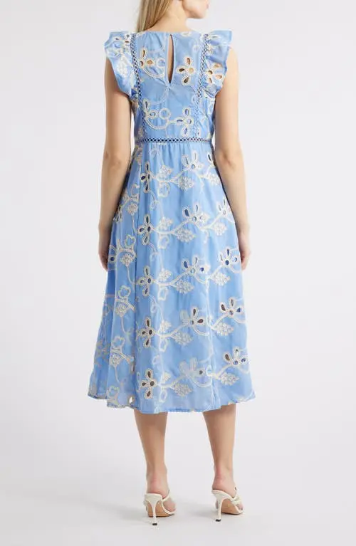 Sam Edelman A-line Dress - Light Blue