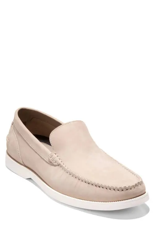 Cole Haan Hampton Loafer - Sesame Nubuck / Ivory