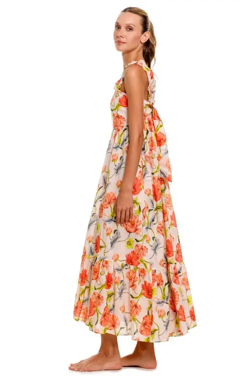 THE LAZY POET Mika Floral Cotton Nightgown
