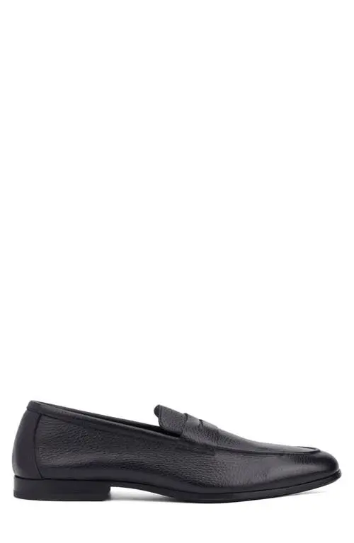 Aquatalia Jon Penny Loafer - Black
