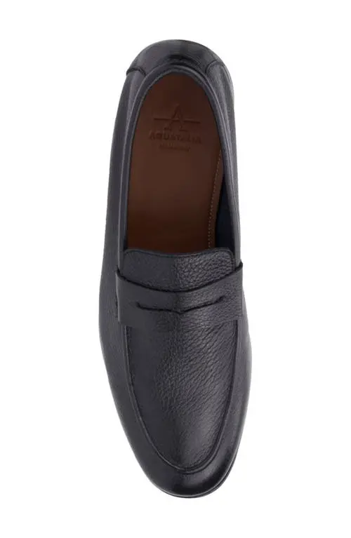 Aquatalia Jon Penny Loafer - Black