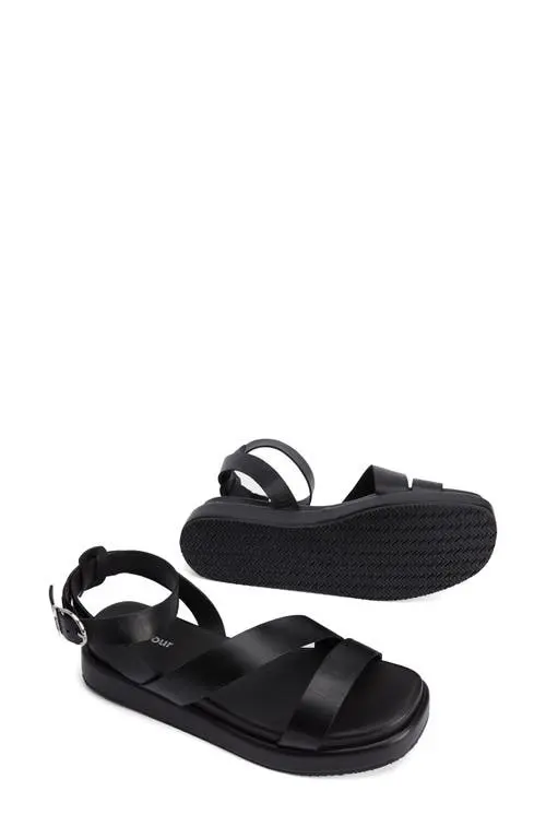 Barbour Ivy Ankle Strap Platform Sandals