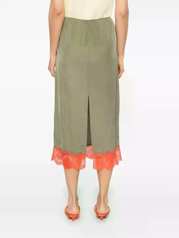 tibi lace applique slip dress Lace Applique Slip Dress