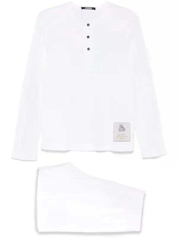 Jacquemus Melao Shorts Set - White