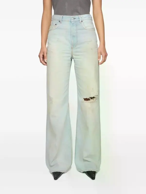Acne Studios Distressed Relaxed-fit Jeans