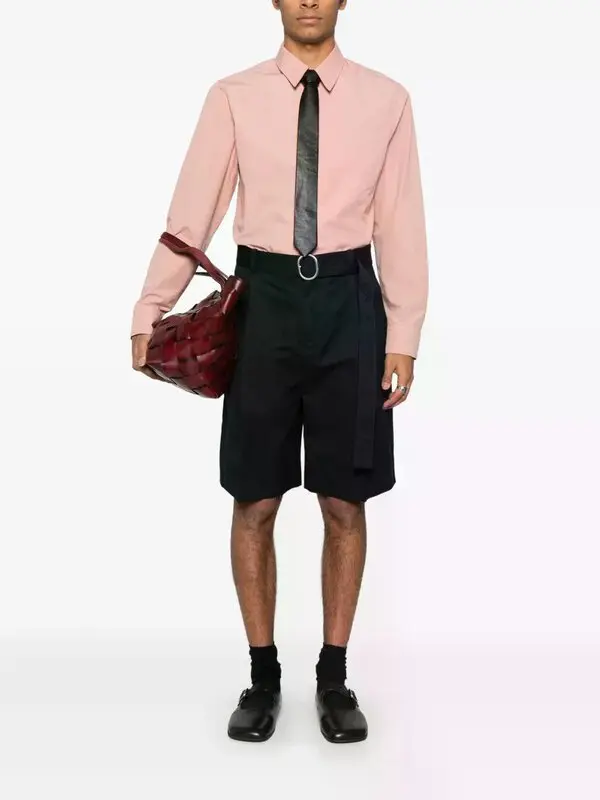JIL SANDER Cotton Poplin Shorts