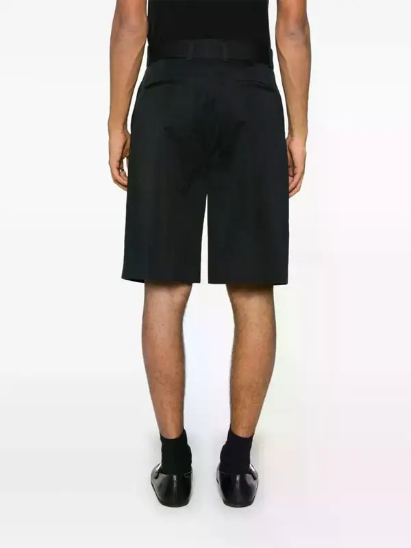 JIL SANDER Cotton Poplin Shorts