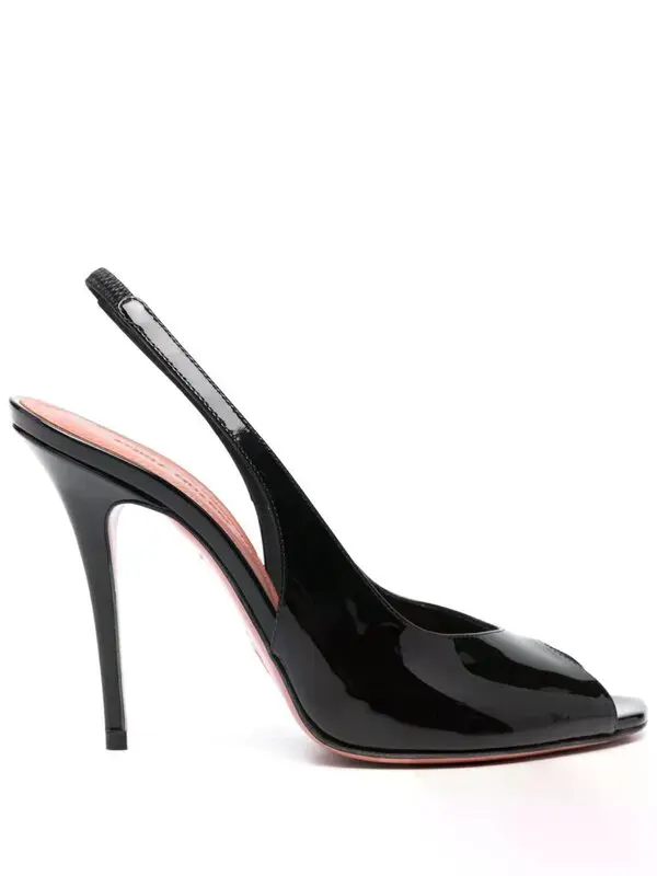 Amina Muaddi Kristina 105mm Slingback Pumps