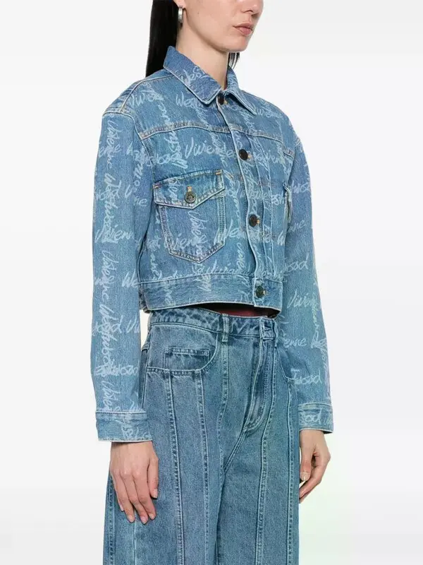 VIVIENNE WESTWOOD Marlene Denim Jacket - Blue
