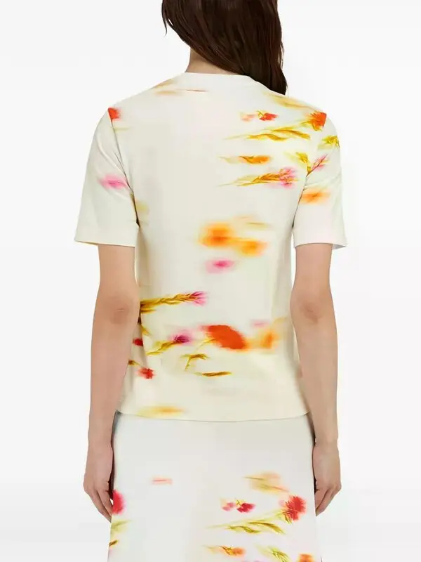 FERRAGAMO Floral-print T-shirt