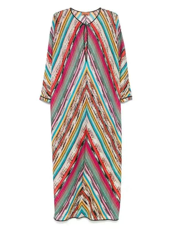 Missoni Chevron Beach Dress - Black