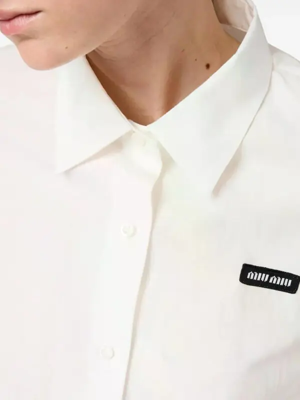 Miu Miu Poplin Shirt